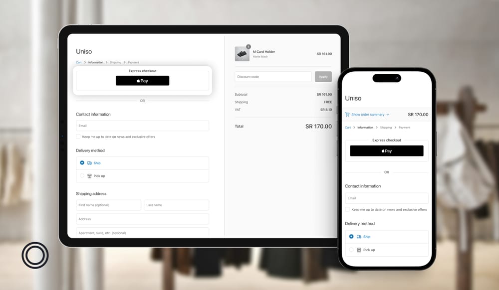 Shopify: Get Apple Pay Express Checkout for MENA Stores